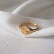 SOLAR SIGNET RING Dainty Delicate Subtle Minimalist Fashion Jewellery